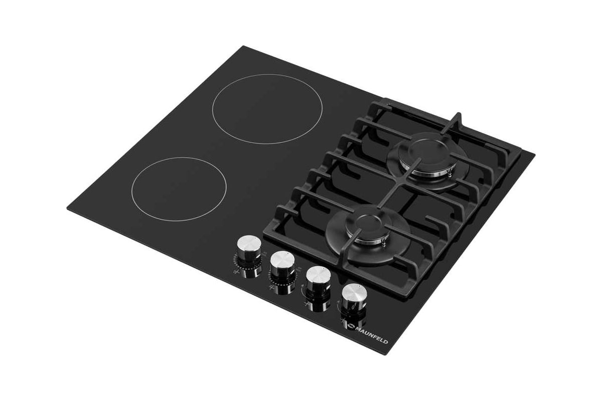 Комбинированная варочная панель MAUNFELD EEHG.642VC.3CB/KG - выгодная ...