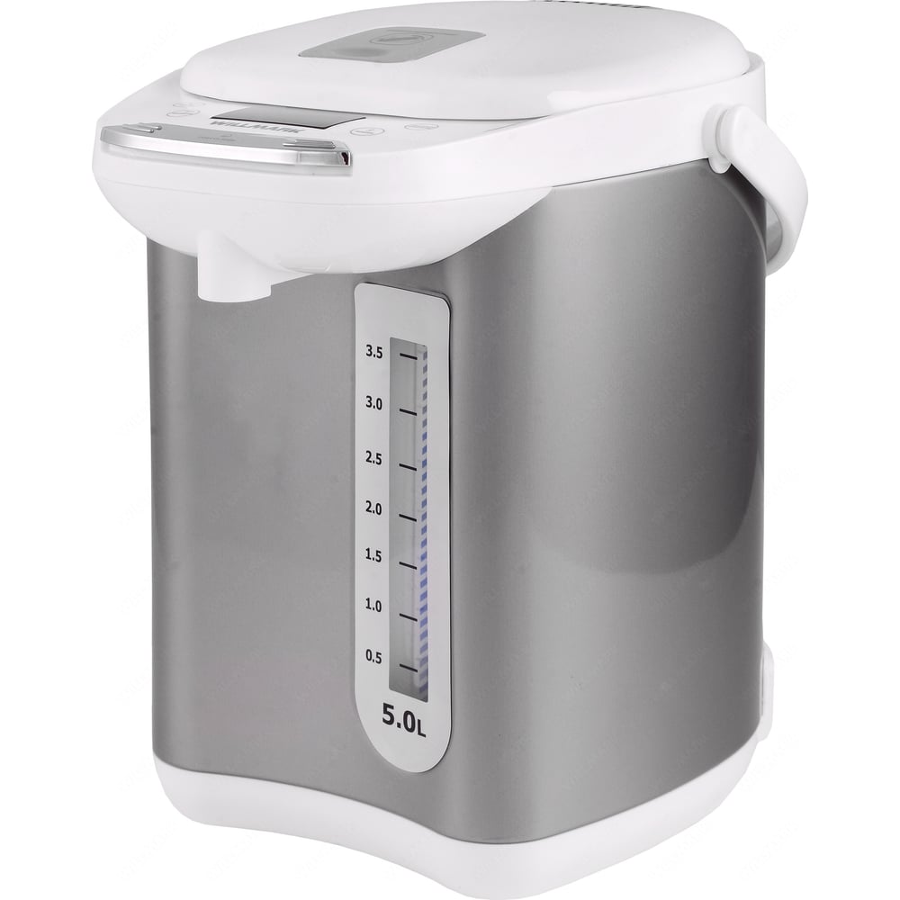 Чайник-термос Willmark WAP-607G 5 л, функция очистка накипи, 6 температурных режимов, LED ...