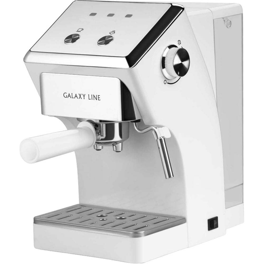 Кофеварка электрическая Galaxy LINE GL 0756 белая, 1500 Вт 7010407561 ...
