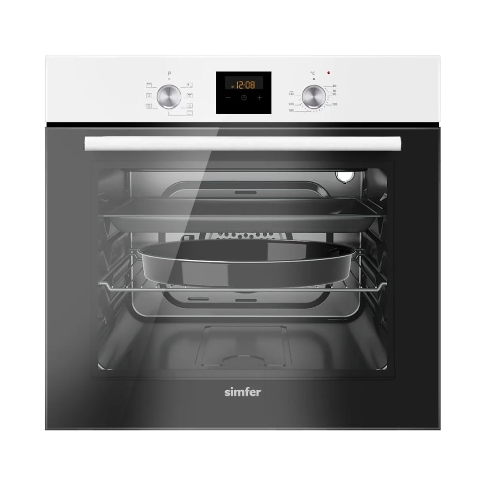 Электрический духовой шкаф SImfer 7 режимов работы, конвекция B6EW56024 ...