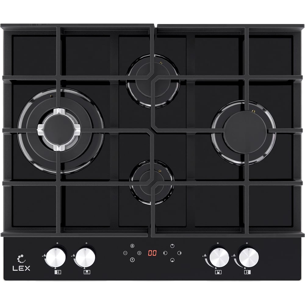 Газовая панель LEX GVG 644 T BL CHAO000397 - выгодная цена, отзывы ...