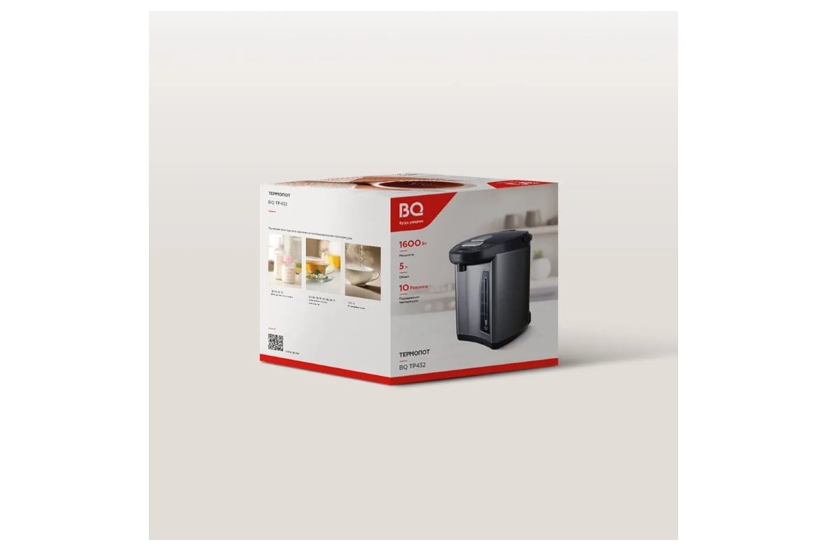 Термопот BQ TP432 черный 86199280 - выгодная цена, отзывы ...