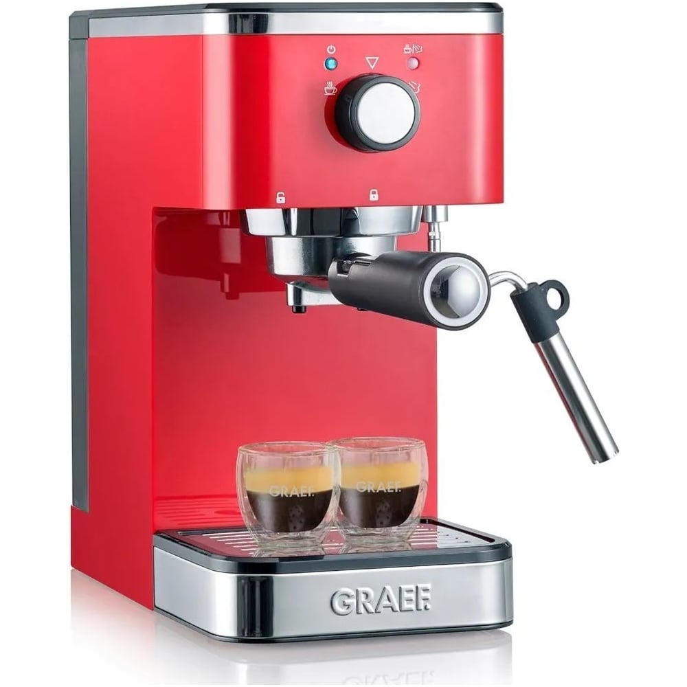 Кофемашина GRAEF Salita ES 403 rot ES403EU - выгодная цена, отзывы, характеристики, фото ...