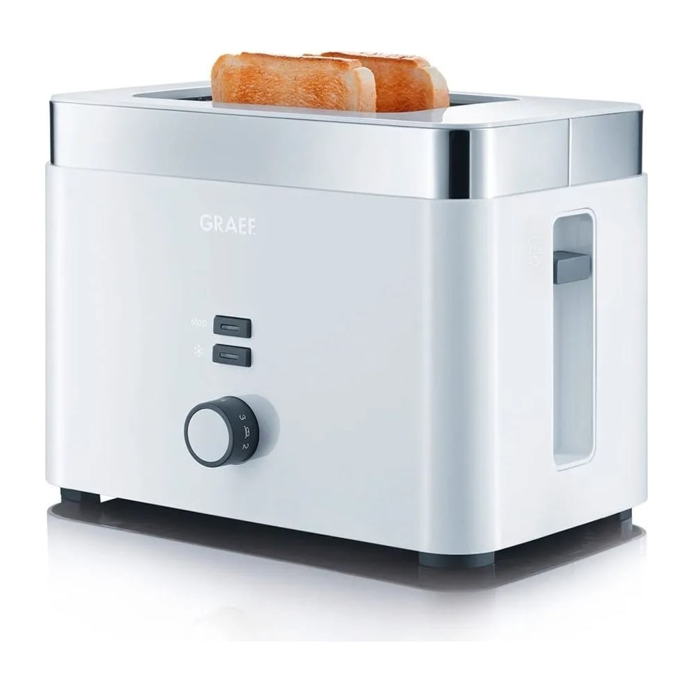 Тостер GRAEF TO 61 weiss TO61EU - выгодная цена, отзывы, характеристики, фото - купить в Москве и РФ