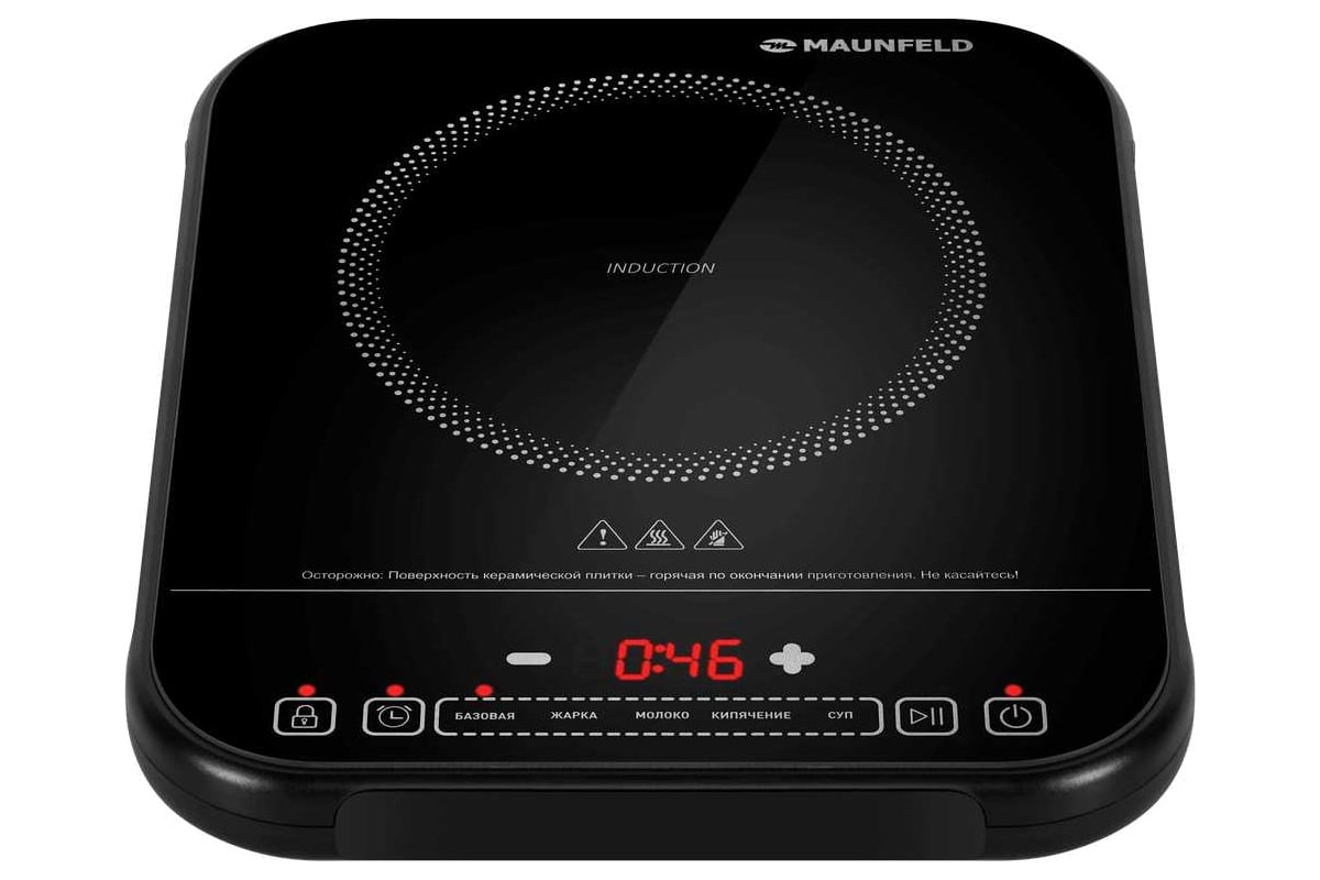 Индукционная плитка MAUNFELD EFI301TBK - выгодная цена, отзывы ...