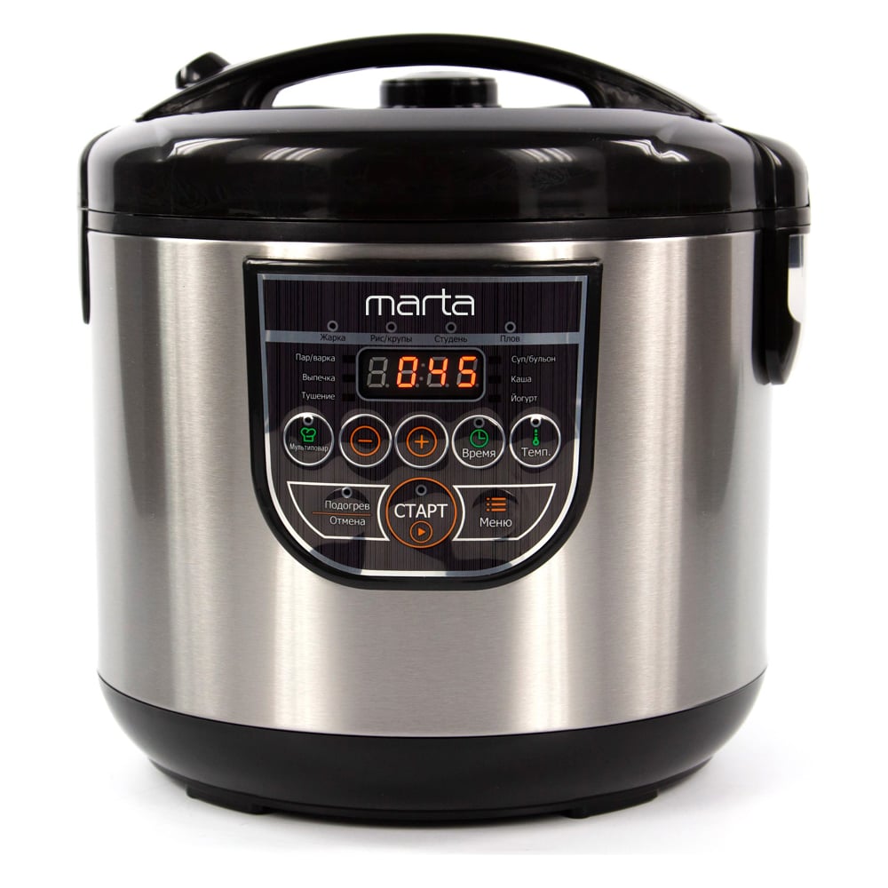 Мультиварка MARTA MT-4322 CK2 GREBLON CERAMIC черный жемчуг 31961 ...