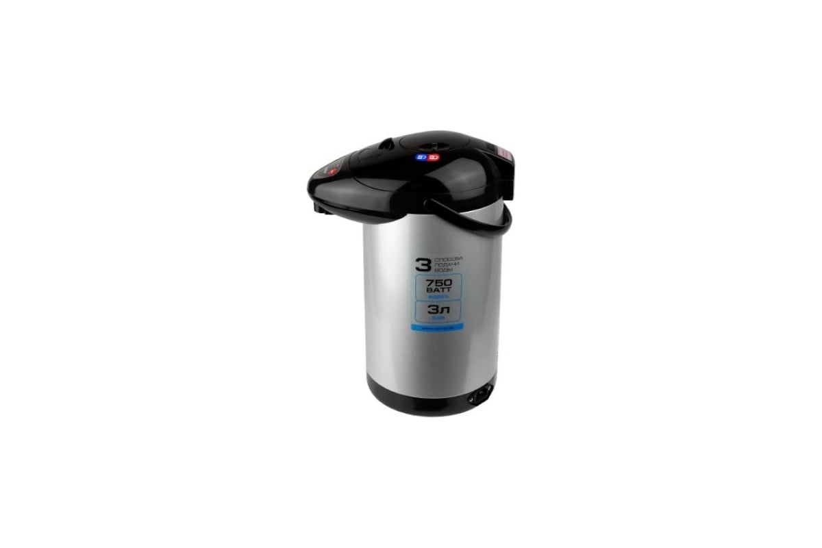 Термопот Centek 3л, 750Вт, 3 способа подачи CT-0089 Black - выгодная ...