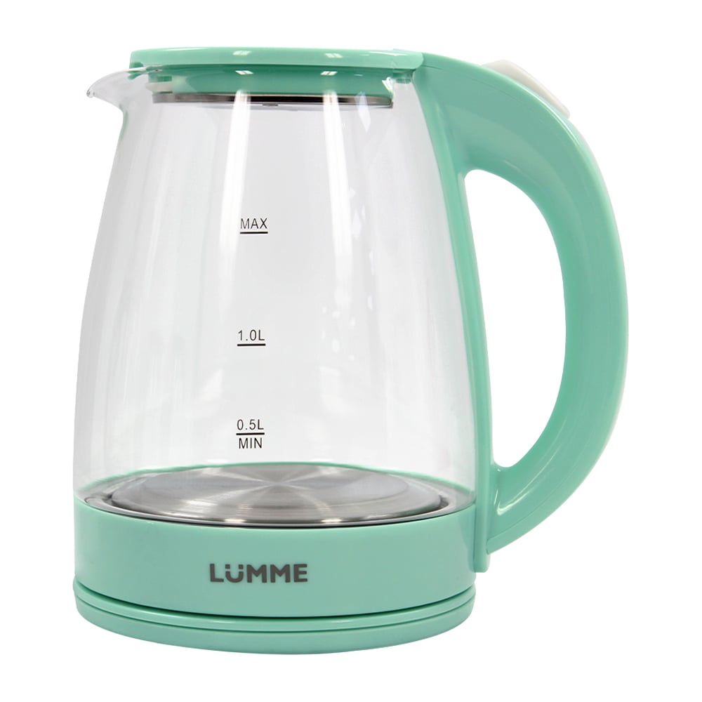 Чайник стеклянный LUMME LU-160 светлая яшма 42379 - выгодная цена, отзывы, характеристики, фото ...