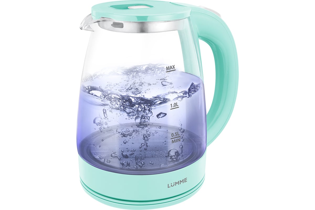 Чайник стеклянный LUMME LU-160 светлая яшма 42379 - выгодная цена, отзывы, характеристики, фото ...