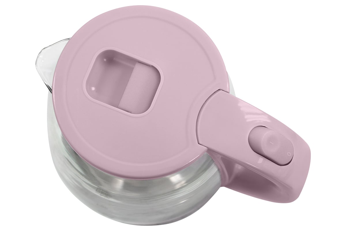 Чайник стеклянный LUMME LU-160 розовый опал 42597 - выгодная цена, отзывы, характеристики, фото ...