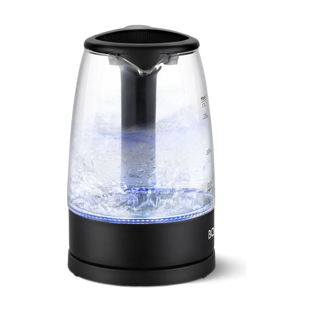 Чайник BQ KT1839G черный 86202324 - выгодная цена, отзывы, характеристики, фото - купить в ...