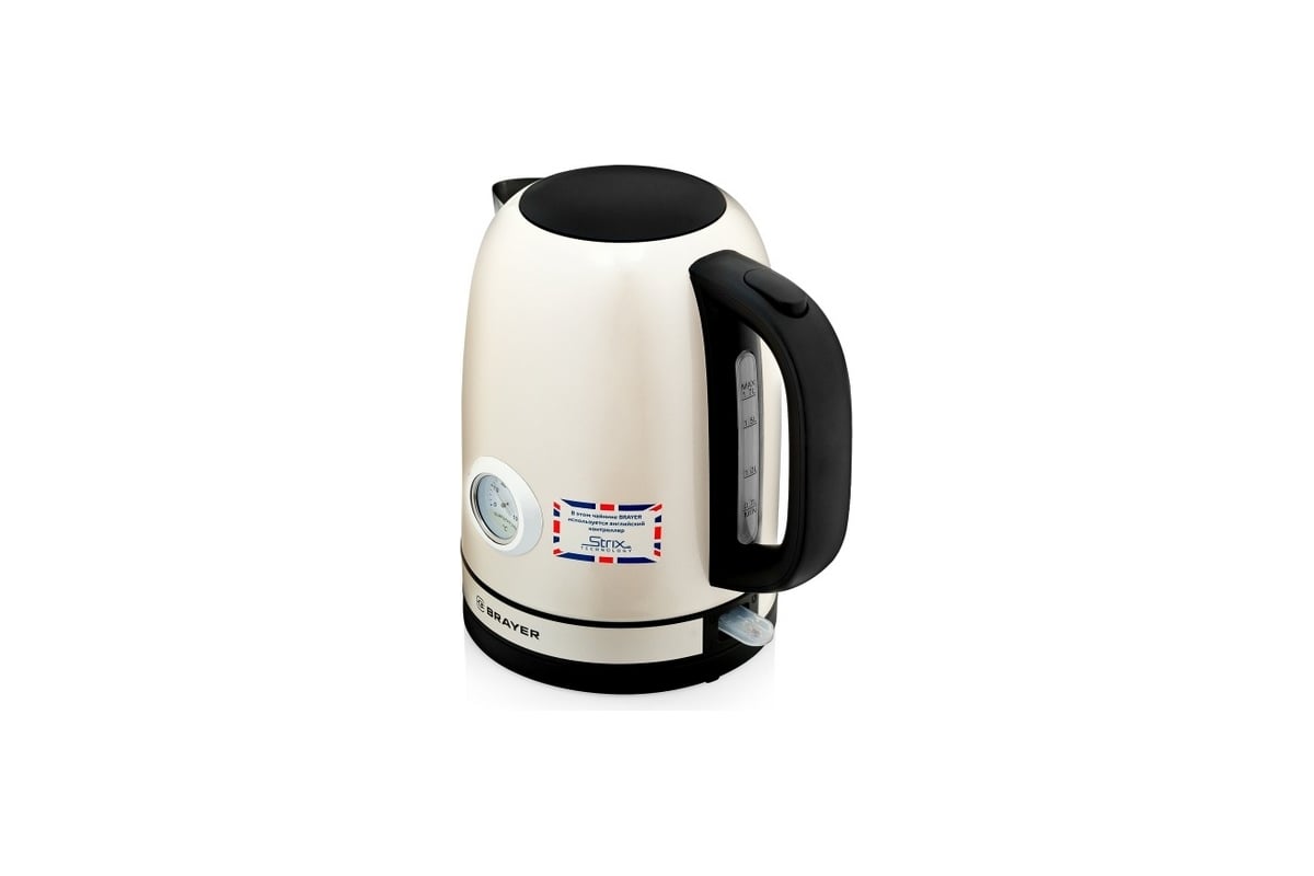Электрический чайник BRAYER STRIX 2200Вт, объём 1.7 л BR1005YE - выгодная цена, отзывы ...