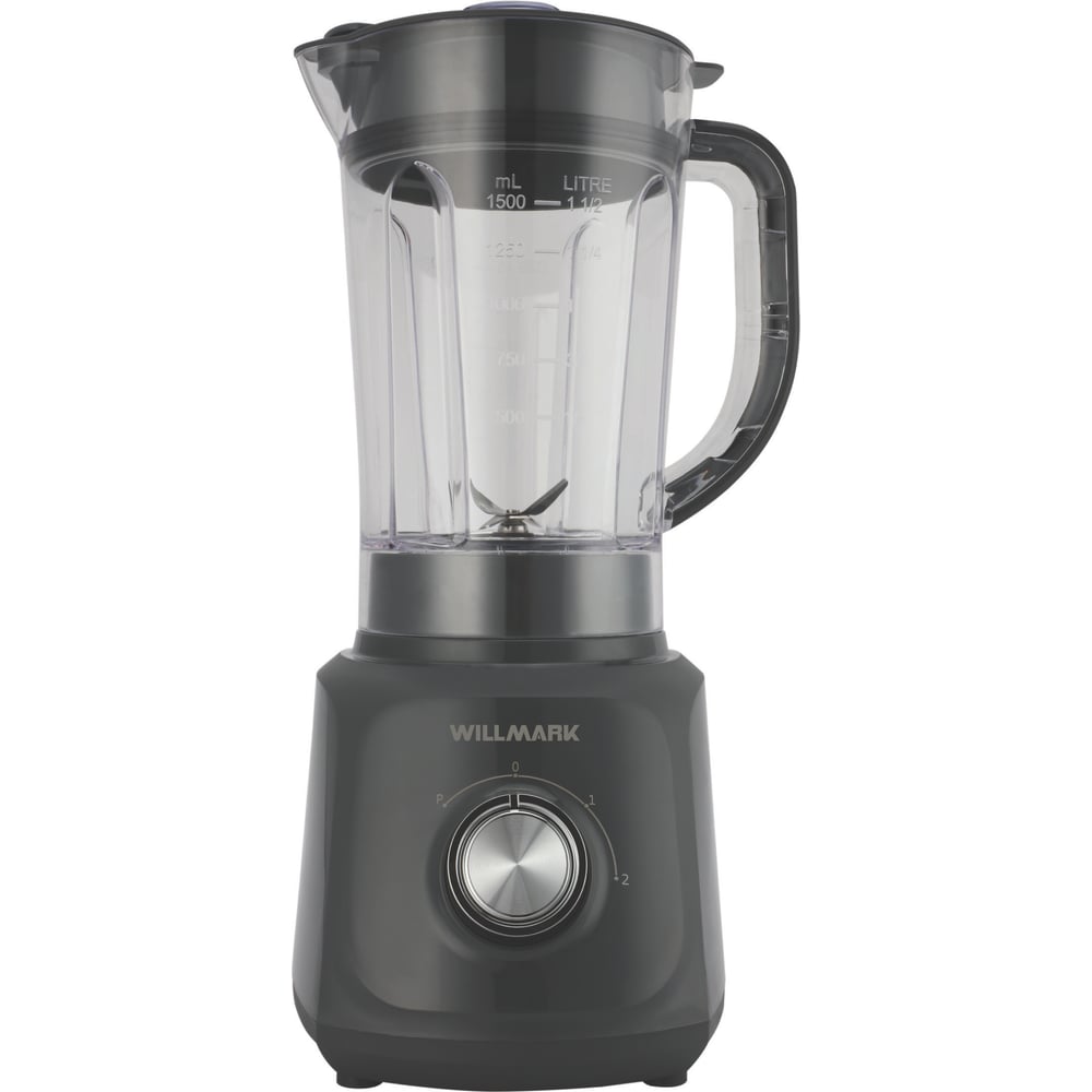 Стационарный блендер Willmark WTB-1246PG 1000 Вт, 2 скорости, импульсный режим, 1,5 л ...