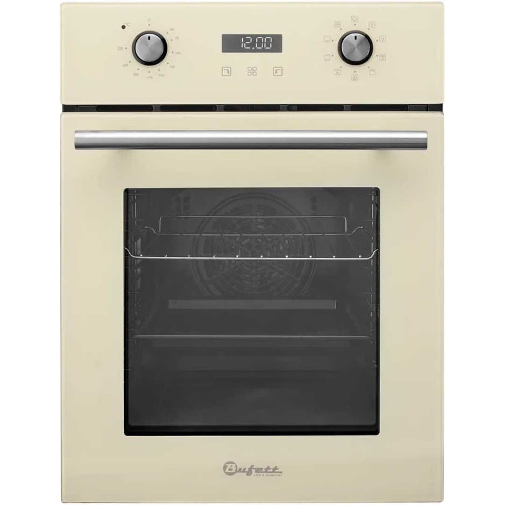 Шкаф духовой электрический встраиваемый Bufett 45см, 50л, 9 функций ...