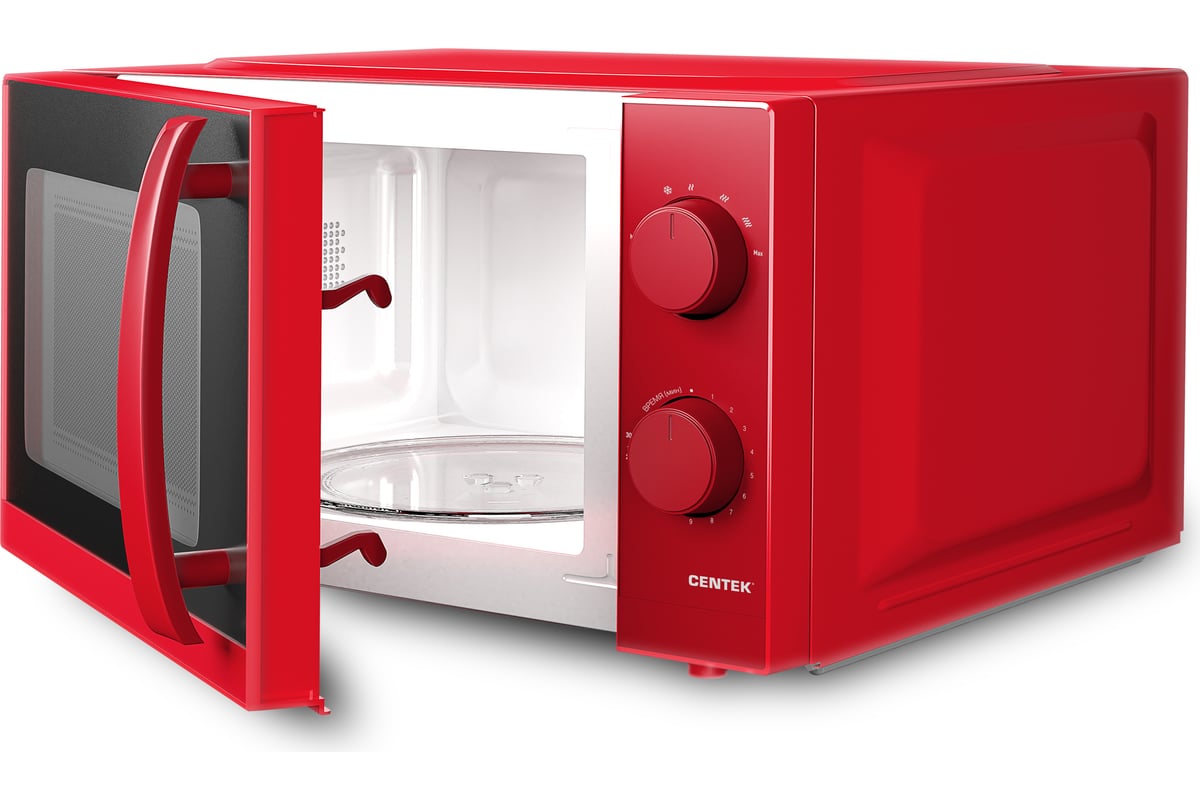 Микроволновая печь Centek СВЧ 700W 20 л, открывание дверцы ручкой CT ...