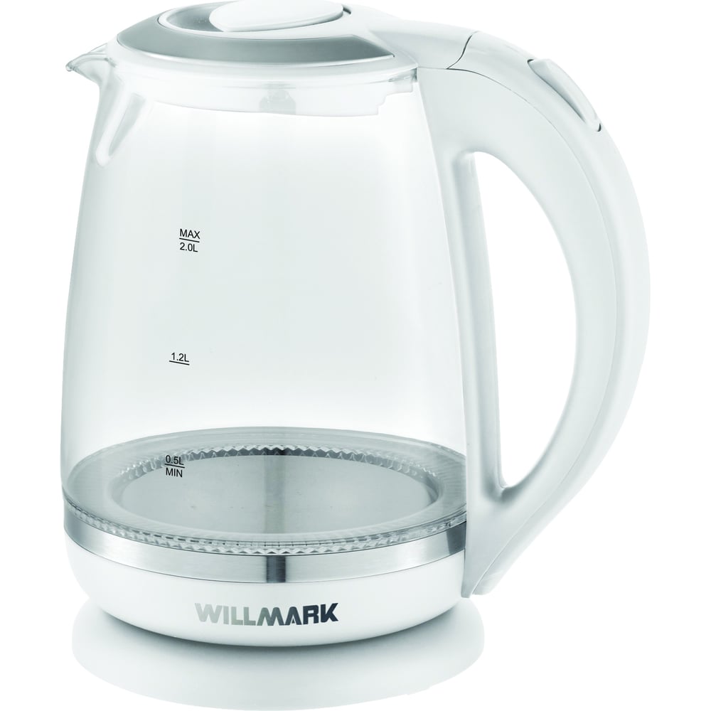 Электрический чайник WILLMARK WEK-2005G белый 2000552 - выгодная цена, отзывы, характеристики ...