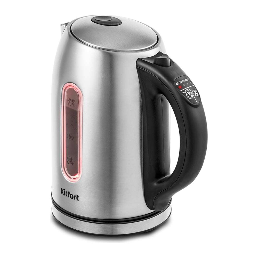 Чайник KITFORT Мощность 1850–2200 Вт емкость 1,7 л.режимы нагрева от 40 до 90 С КТ-6106 ...