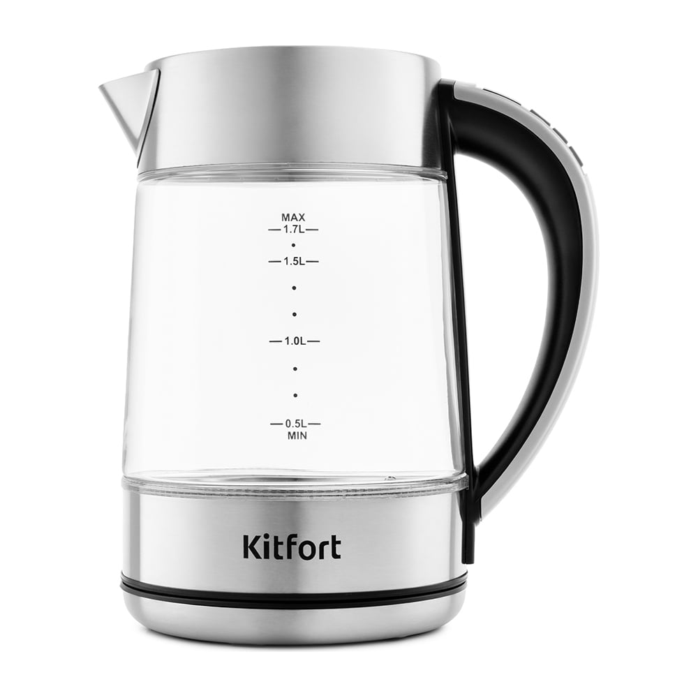 Чайник KITFORT 1850-2200 вт емкость 1,7 л КТ-690 - выгодная цена, отзывы, характеристики, фото ...