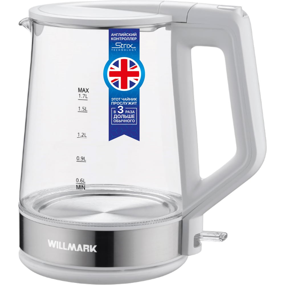 Электрический чайник Willmark WEK-1736G 2000587 - выгодная цена, отзывы, характеристики, фото ...