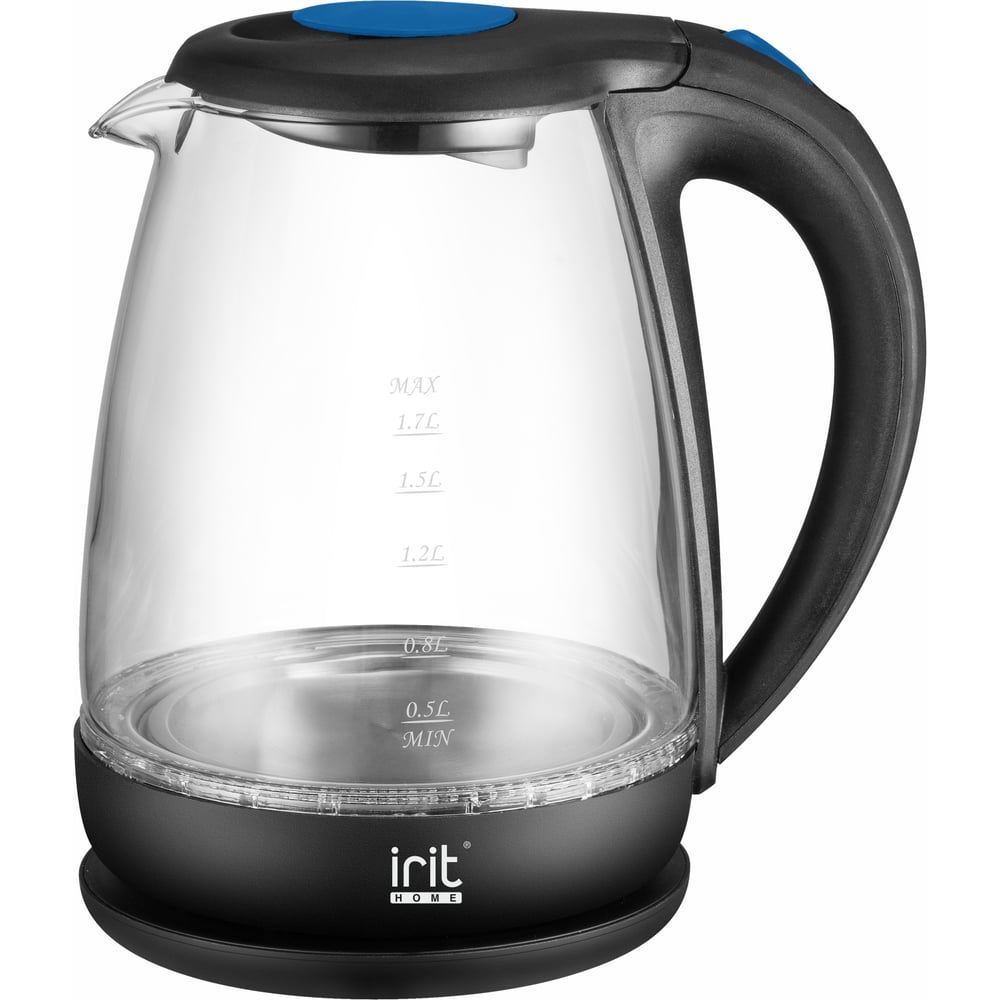 Стеклянный электрический чайник IRIT IR-1904 - выгодная цена, отзывы, характеристики, фото ...