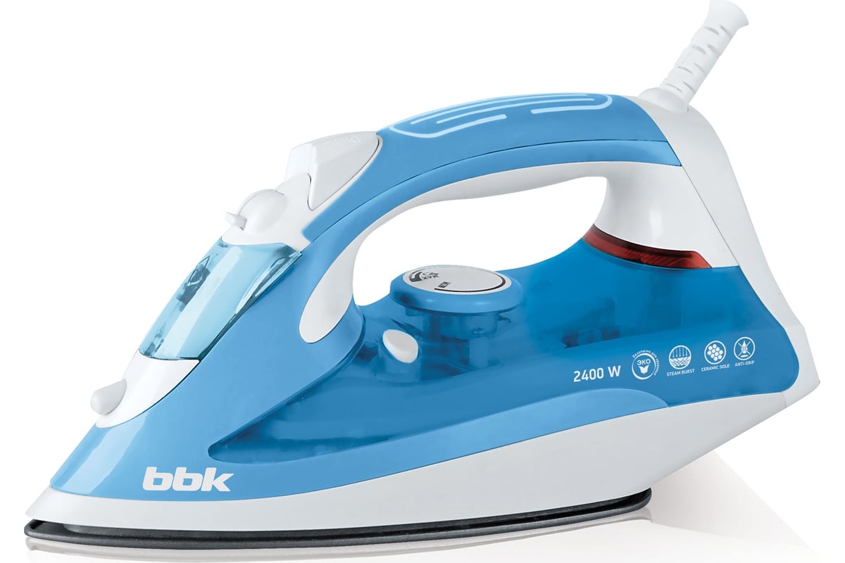 Электрический утюг BBK ISE-2400 бирюзовый 00-00000477 - выгодная цена ...