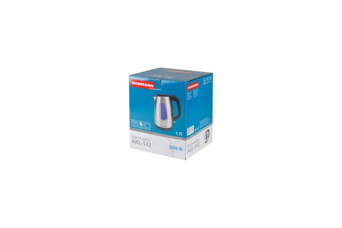 Электрический чайник NORMANN AKL-142 - выгодная цена, отзывы ...
