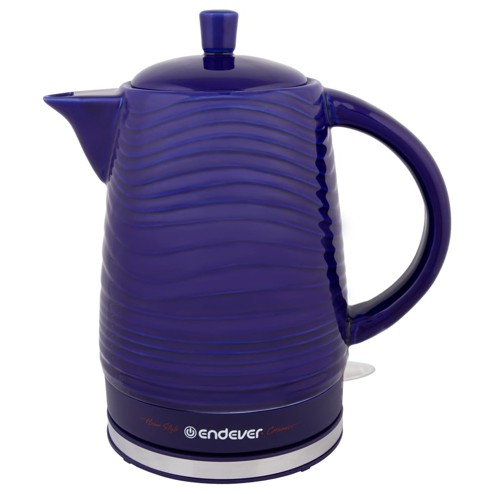 Электрический чайник Endever керамический KR-470C, фиолетовый 90233 ...