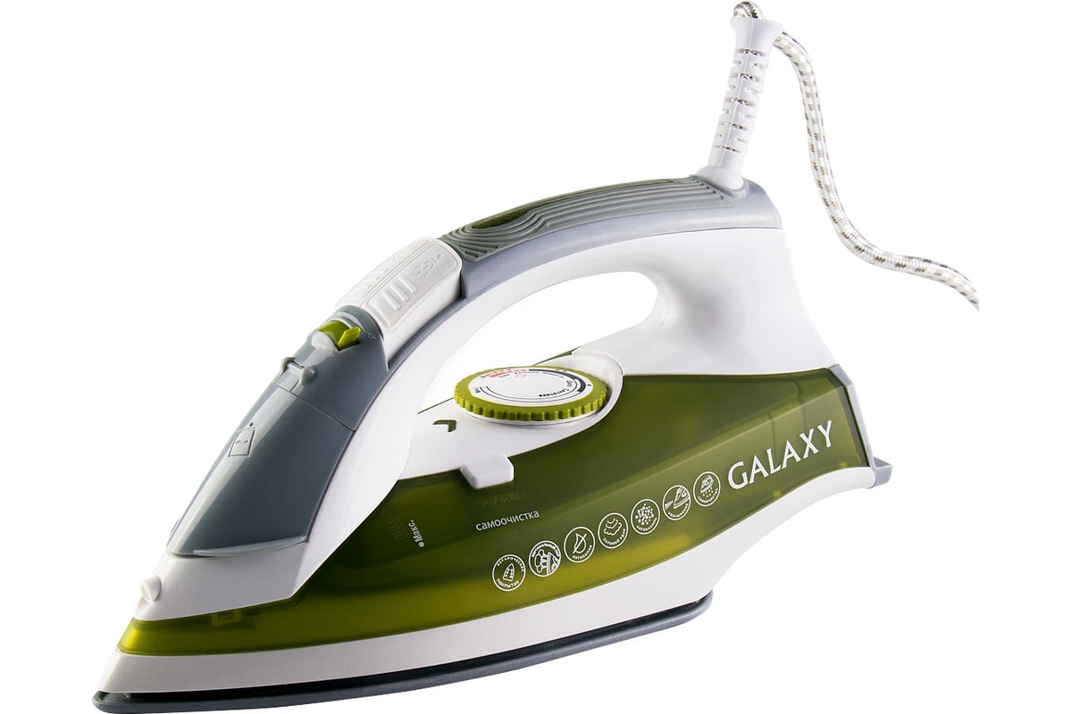 Утюг Galaxy 2200 Вт гл6109 - выгодная цена, отзывы, характеристики ...
