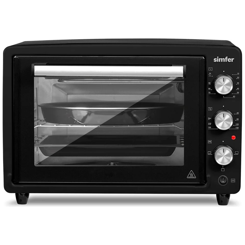 Мини-печь SImfer Albeni comfort, 34 л, 4 режима работы, с вертелом M3406 - выгодная цена, отзывы ...