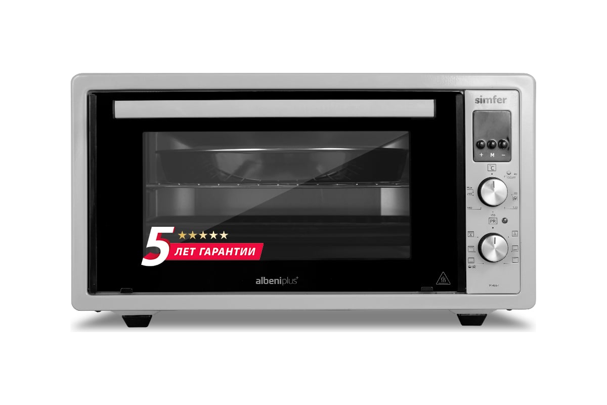 Мини-печь SImfer Albeni Plus Comfort, 6 режимов, утапливаемые ручки ...
