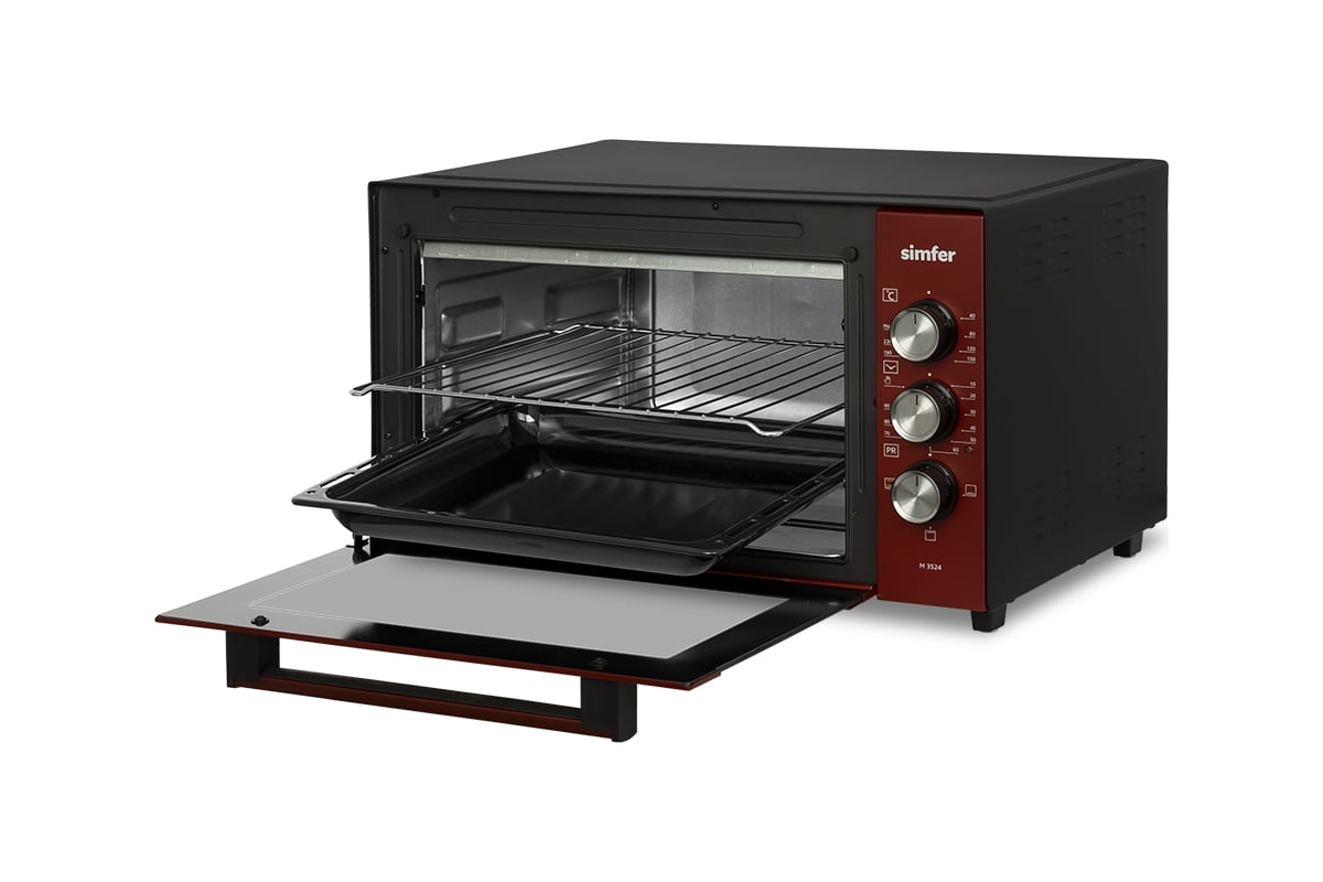 Мини-печь SImfer Classic, 3 режима работы, верхний и нижний нагрев ...