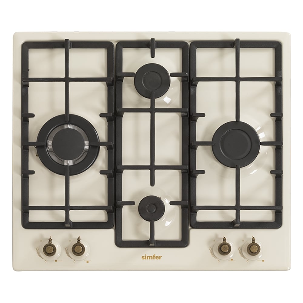 Газовая варочная панель Simfer WOK конфорка, с газ-контролем H60V41O597 - выгодная цена, отзывы ...