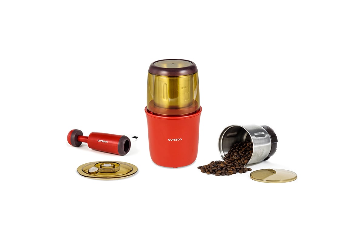 Кофемолка-мультимолка OURSSON OG2075/RD Красный - выгодная цена, отзывы ...