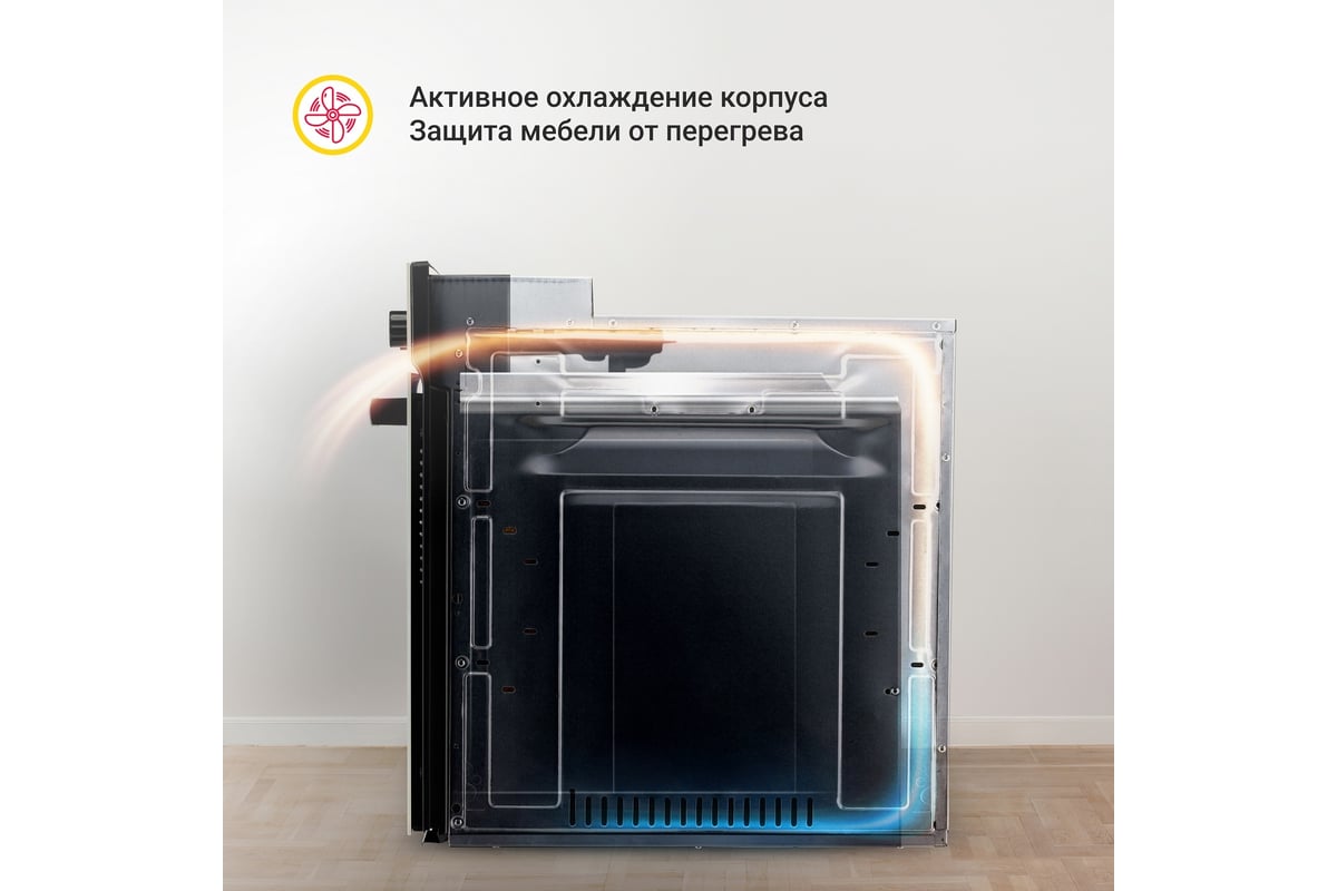 Электрический духовой шкаф SImfer 7 режимов работы, конвекция, гриль B6EB56070 - выгодная цена ...