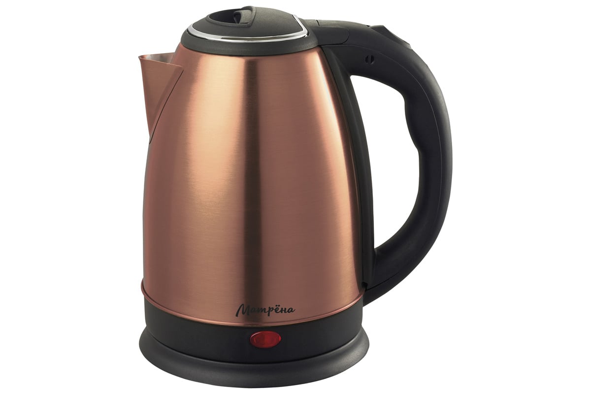Электрический чайник Матрёна MA-002 1.8 л, стальной, медный 006747 ...