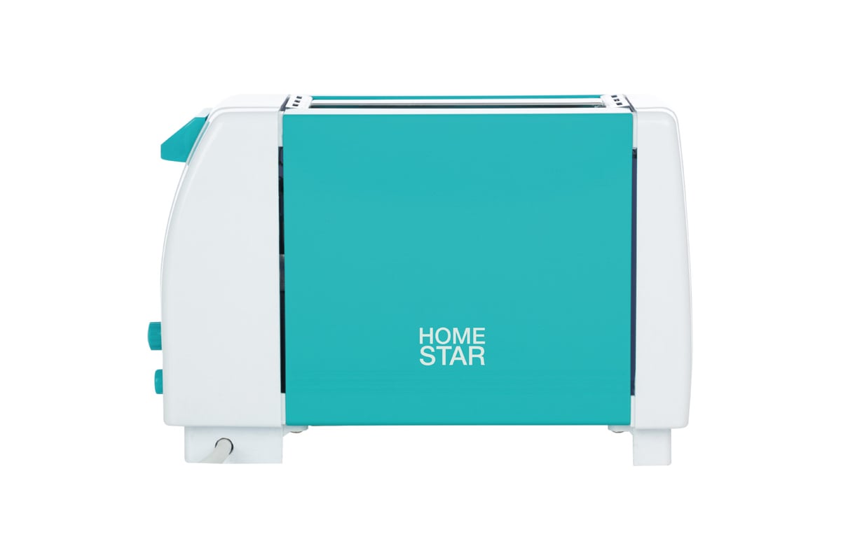 Тостер HomeStar HS-2002 бирюзовый, 750 Вт 002673 - выгодная цена ...