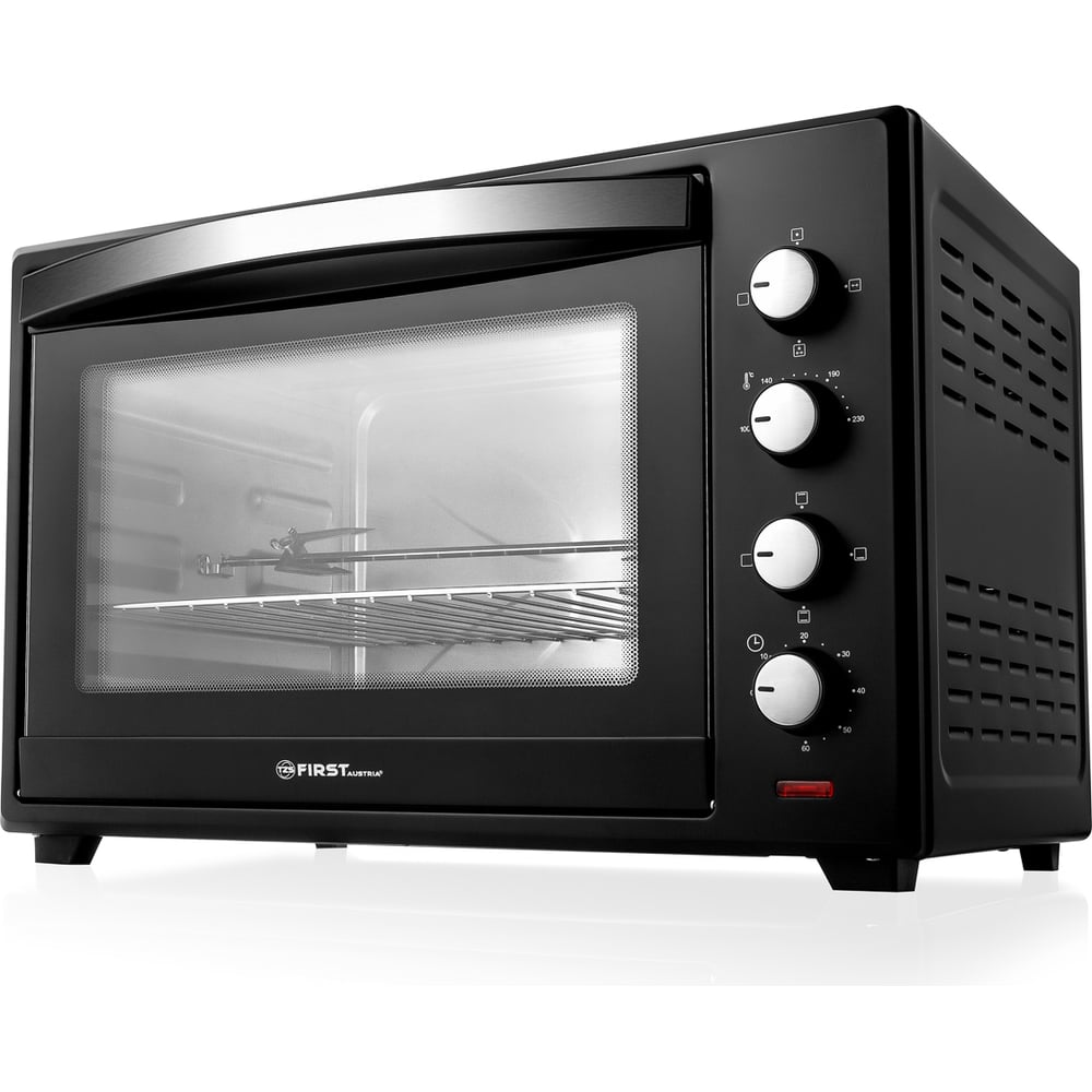 Электропечь FIRST 60 л, гриль, конвекция, Black FA-5047 Black ...