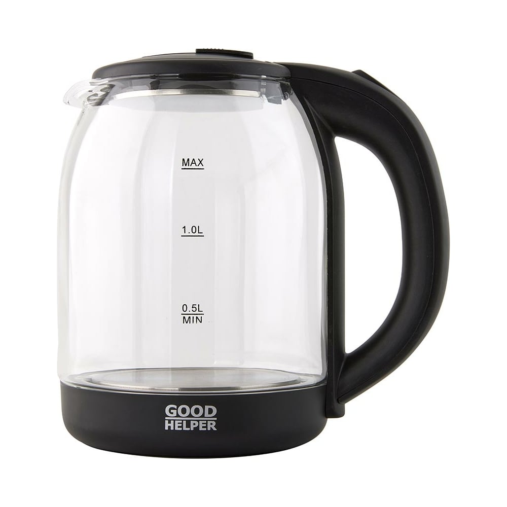 Электрический чайник GOODHELPER 1.8 л, 1500 Вт, корпус стекло KG-18B10 ...
