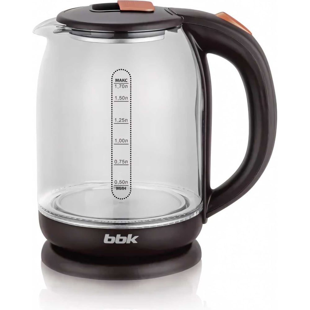 Электрический чайник bbk EK1727G коричневый 00-00001077 - выгодная цена, отзывы, характеристики ...