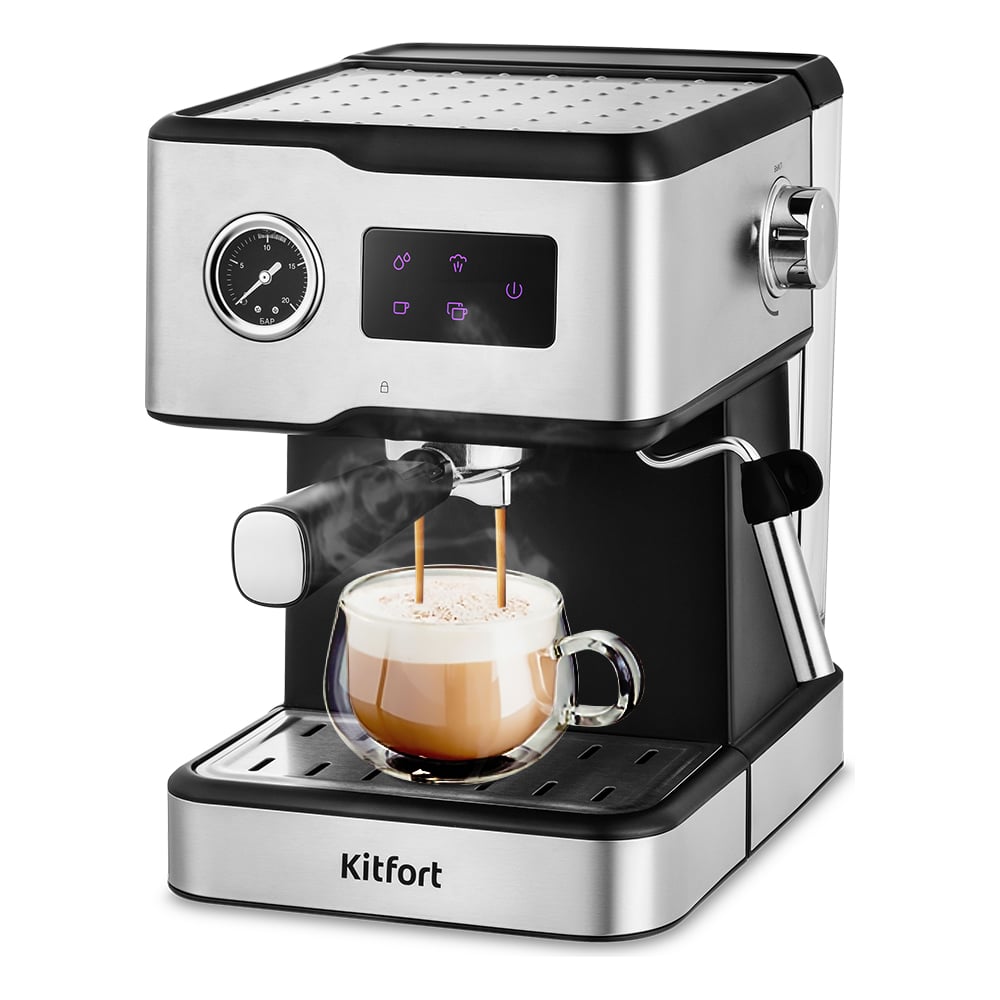 Кофеварка KITFORT КТ-7104 - выгодная цена, отзывы, характеристики, фото - купить в Москве и РФ
