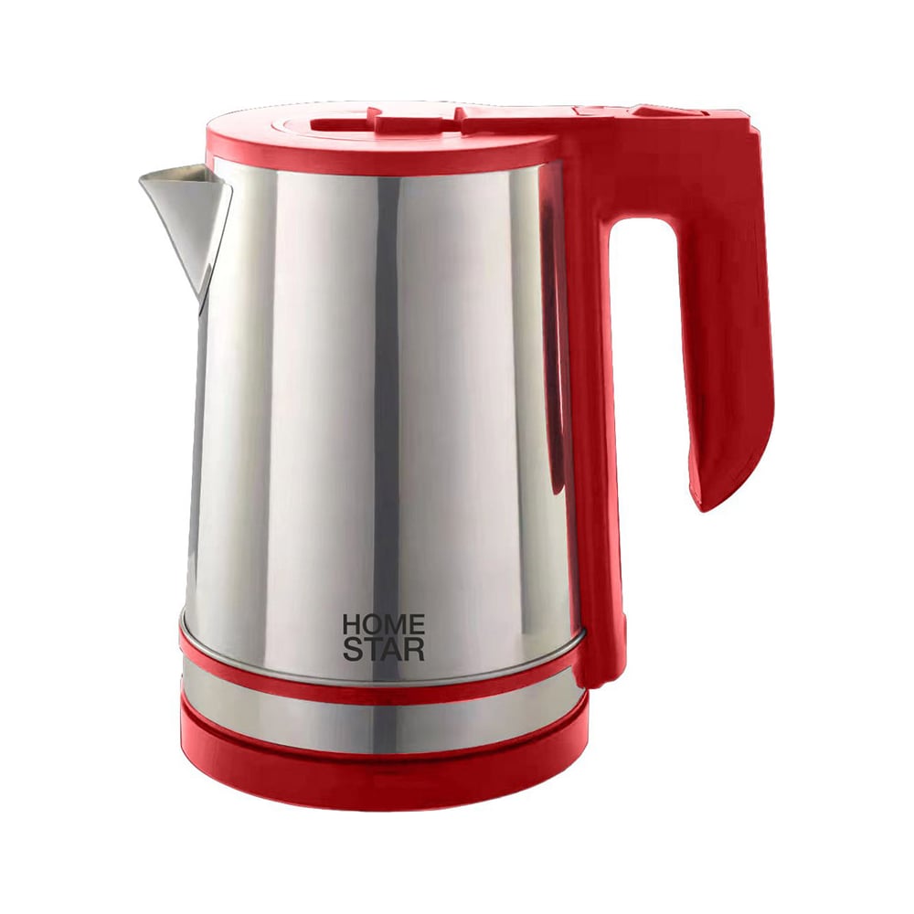 Чайник Homestar HS-1039 1.8 л стальной, вишнёвый 105219 - выгодная цена ...