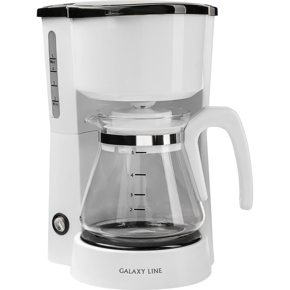 Электрическая кофеварка Galaxy LINE GL 0709 белая 7010407091 - выгодная ...