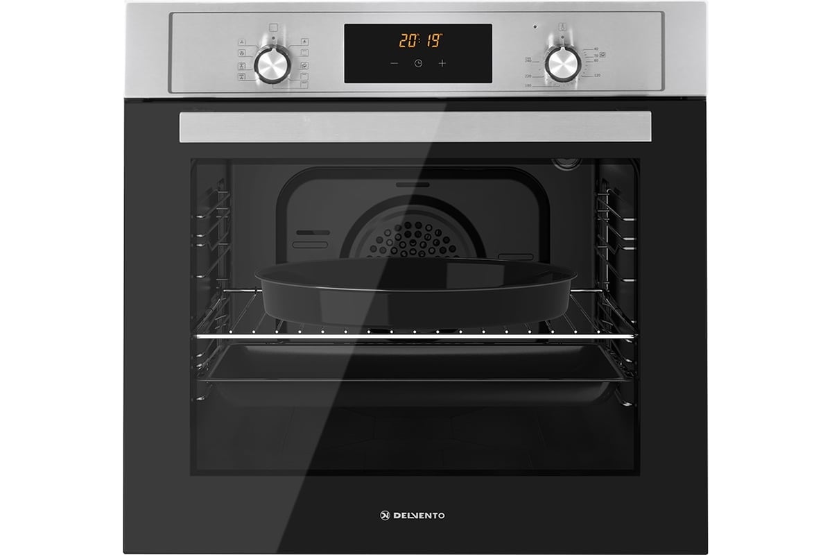 Встраиваемый электрический духовой шкаф Delvento elegante 60 см ...