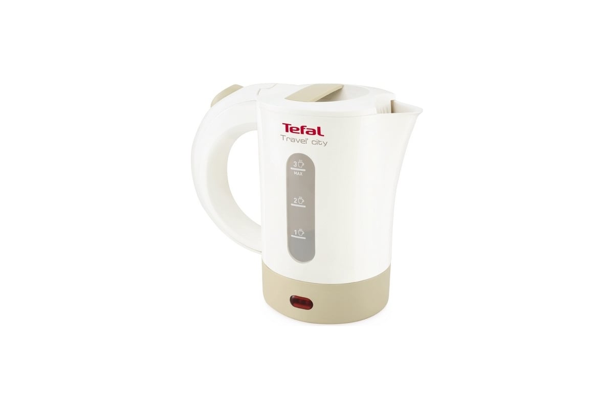 Чайник TEFAL KO120130 0.5 л 650 Вт белый/бежевый пластик 284191 ...