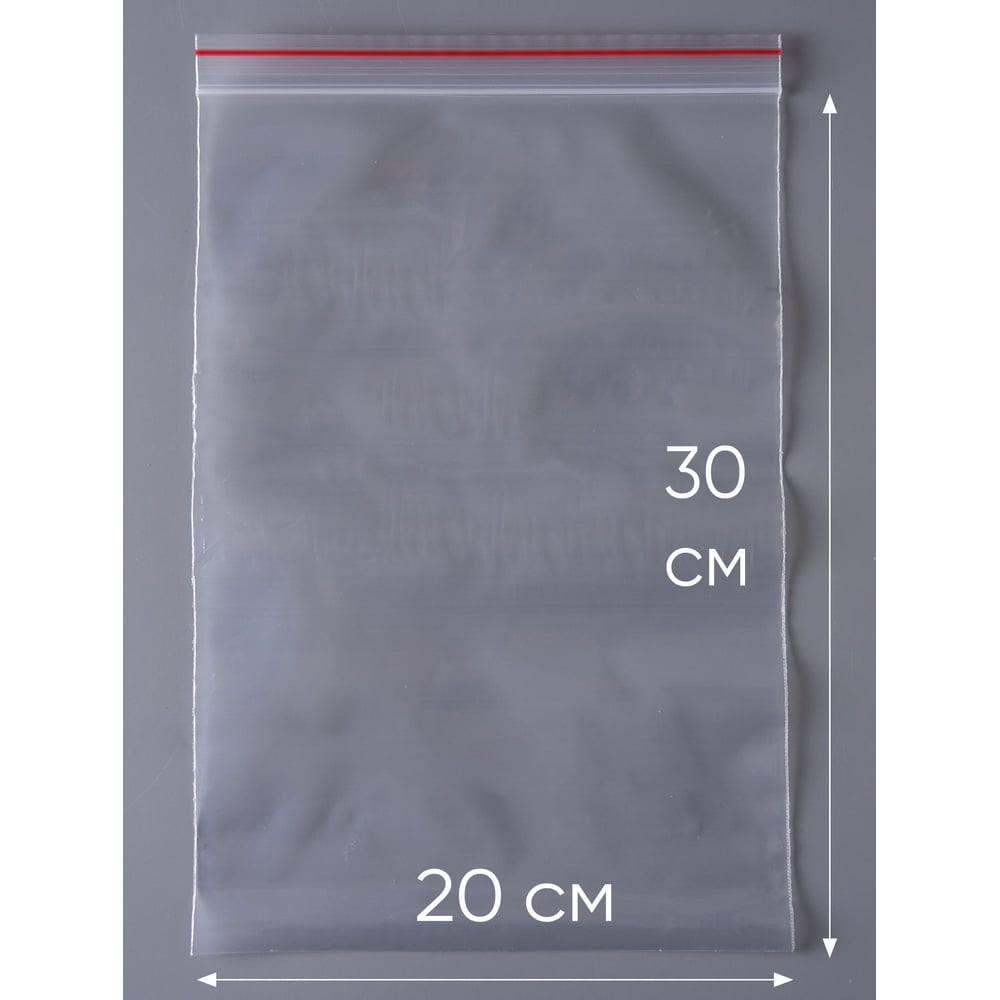 Пакет с замком Zip-Lock PACK INNOVATION 20x30 см 80 мкм 500 шт ...