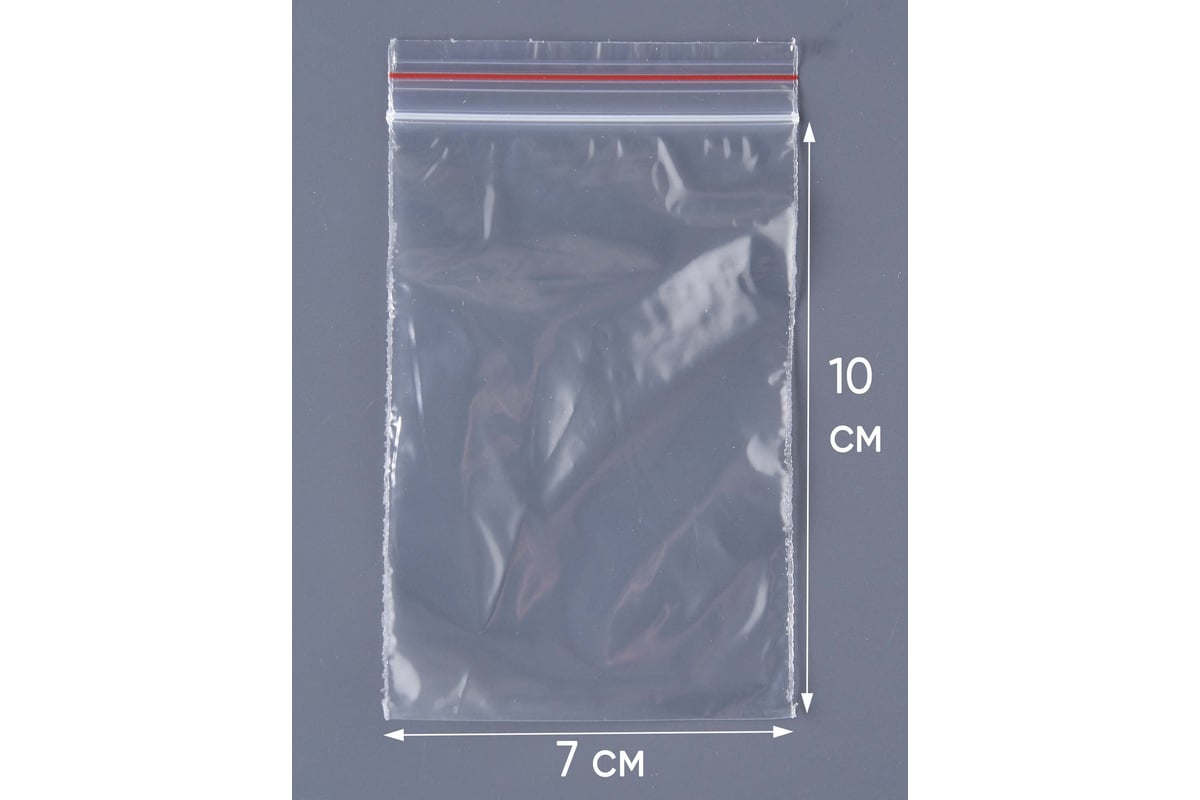 Пакет с замком Zip-Lock PACK INNOVATION 7x10 см 35 мкм 5000 шт ...