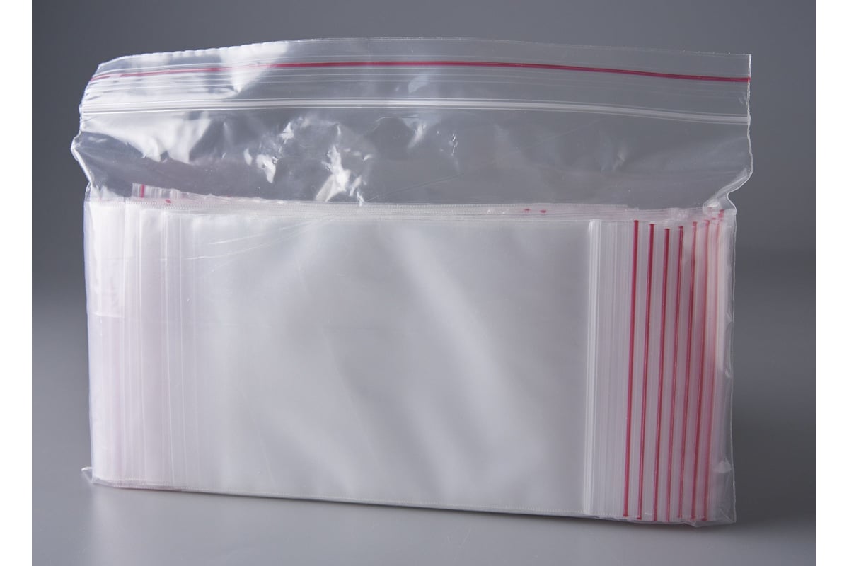 Пакет с замком Zip-Lock PACK INNOVATION 12x17 см 100 мкм 100 шт ...