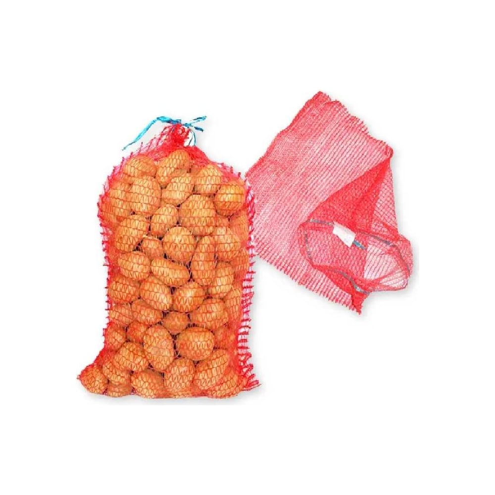 Овощная сетка ЛЕТО 45x75, до 30 кг, 50 штук, для хранения и ...