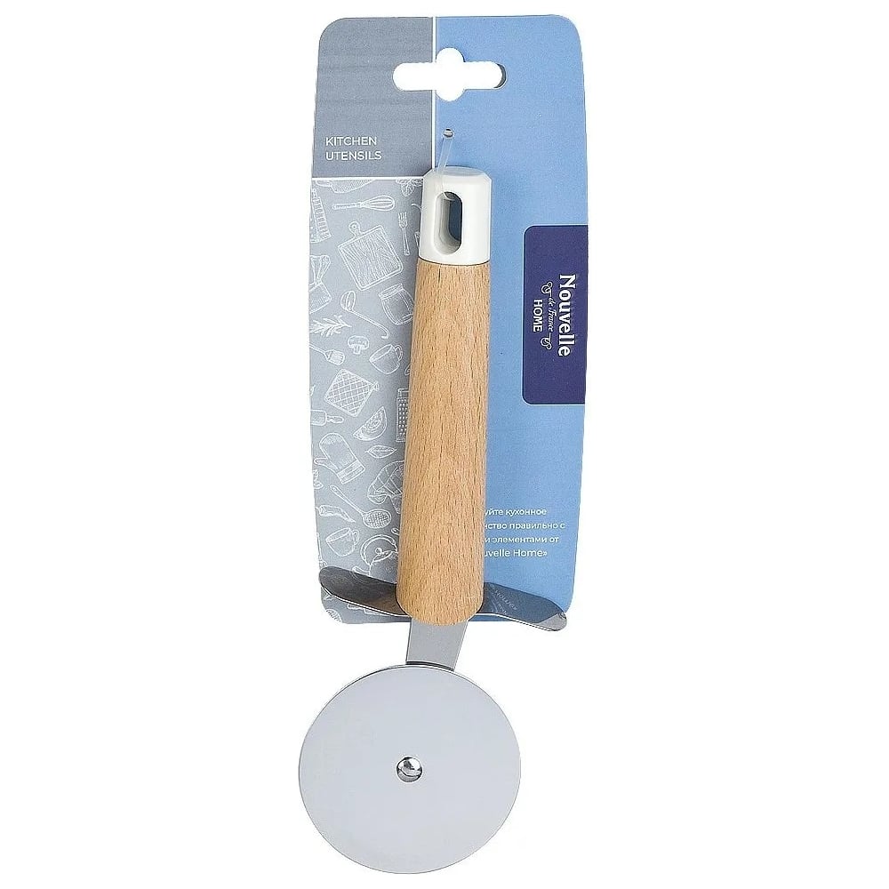 Нож для пиццы и теста Nouvelle Emborio Steel, 21 см 9903938-1 ...