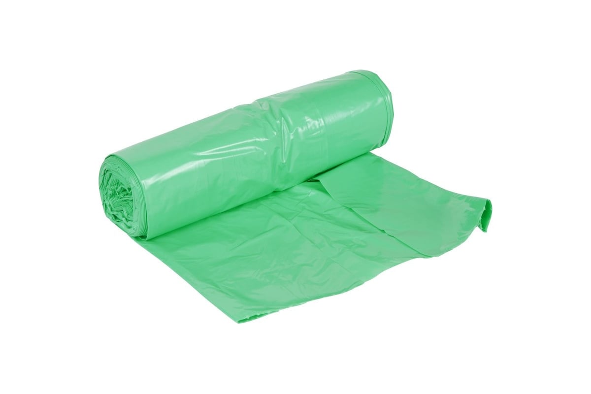 Пакеты для мусора MIRPACK "PREMIUM+" 30 литров, в рулоне 20 штук, ПСД, 20 мкм, размер 50x60 см ...